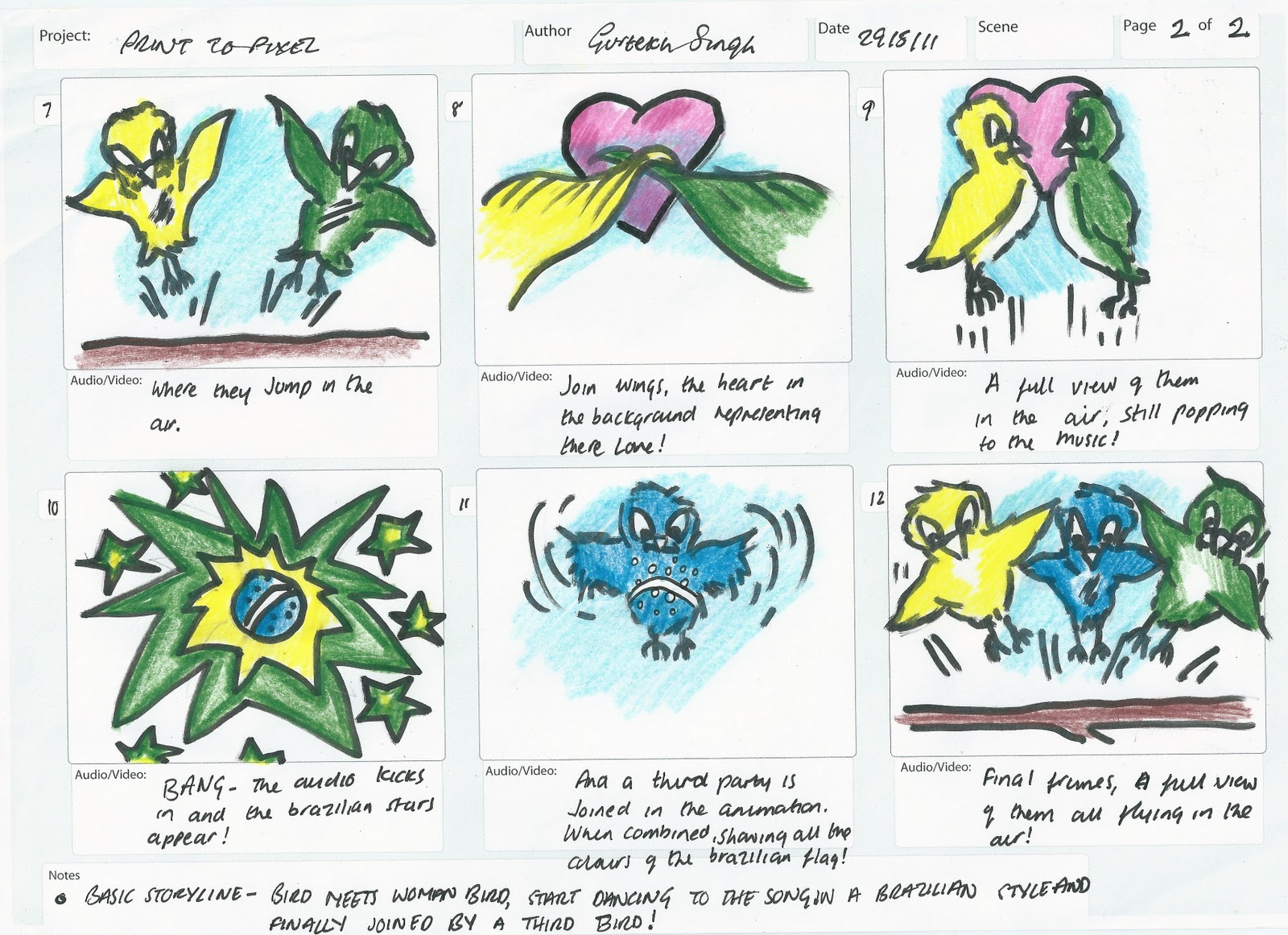 Gurtekh's Graphic Design: Storyboard Idea....