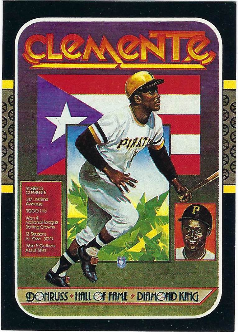 Cardboard Greats: Top 5 Cards; Roberto Clemente