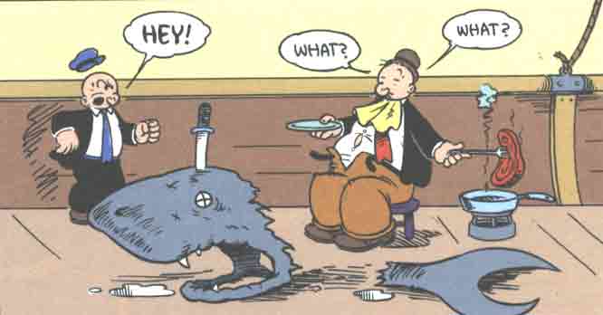 Section 244: Seven thoughts about IDW's Popeye#1
