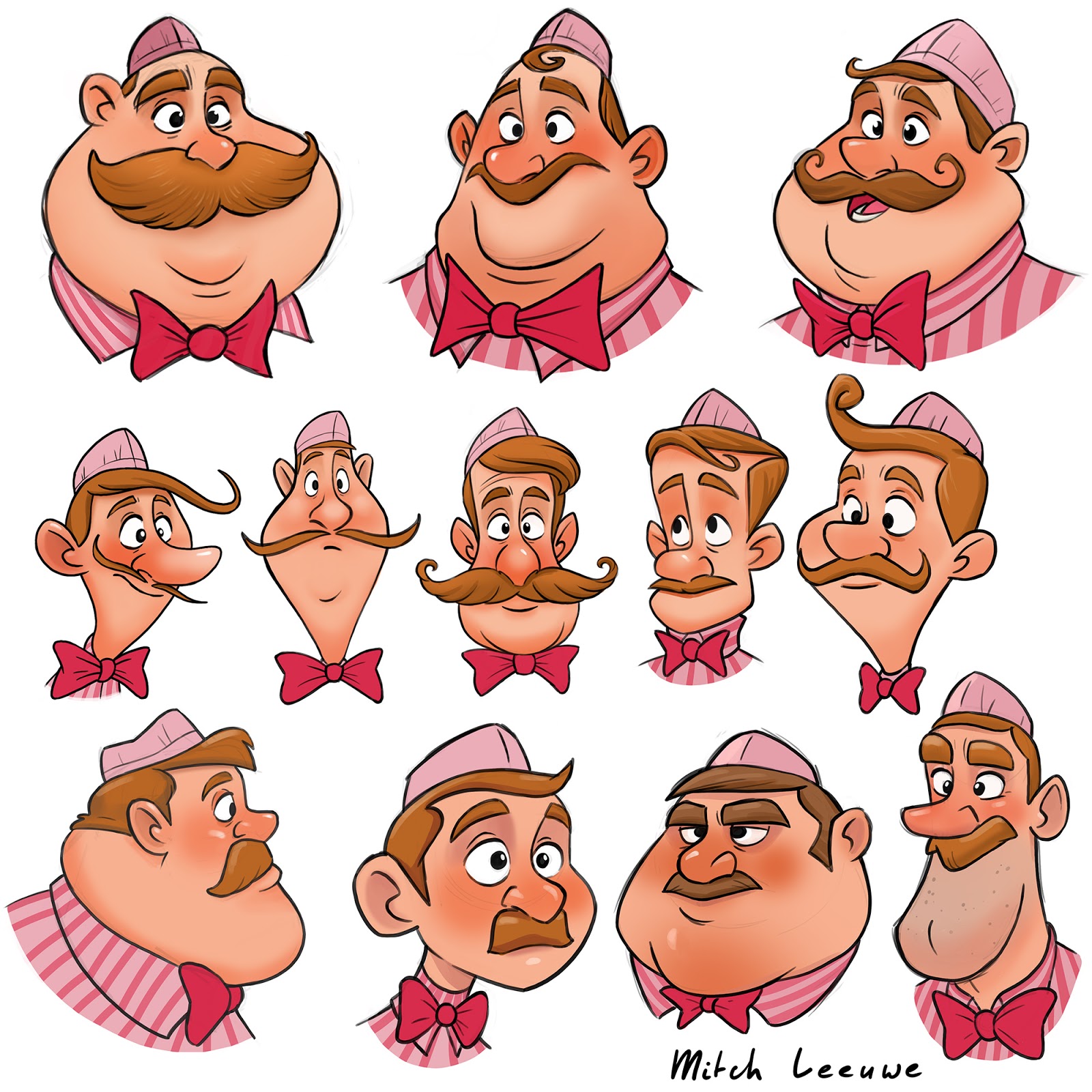 Learning drawing principles: candyman