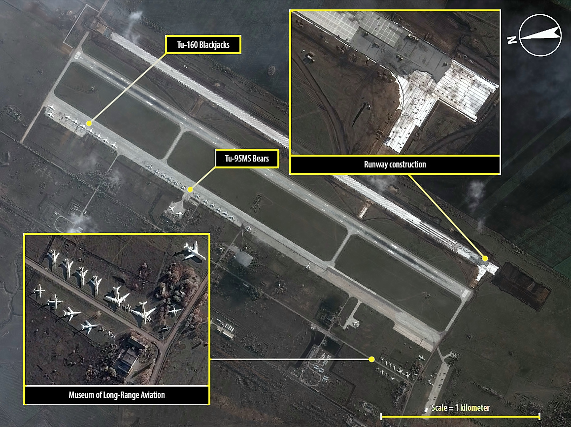 Análisis Militares: Base Aérea de Engels, ampliación con una segunda pista