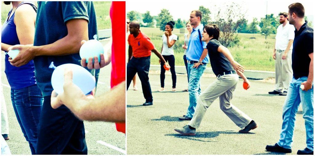 On Scene: Happy Booster Squad: Water Balloon Toss