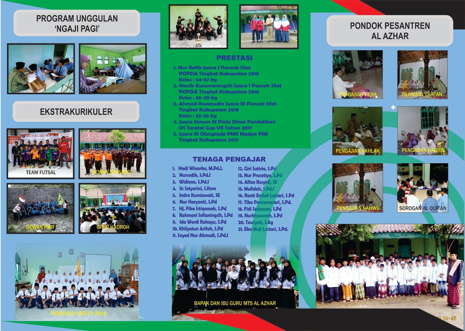 MTs Al Azhar Kalijaya Membuka PENERIMAAN PESERTA DIDIK BARU TAHUN ...