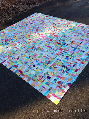 crazy mom quilts: scrap vortex