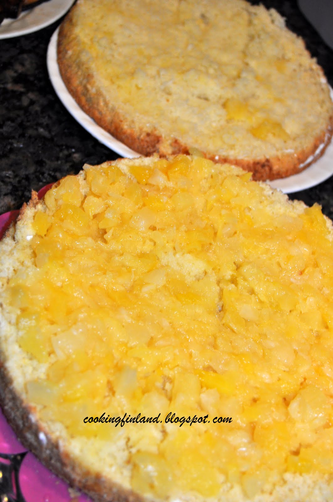 Cooking Finland: The Butterscotch Cream cake--Kinuskikakku