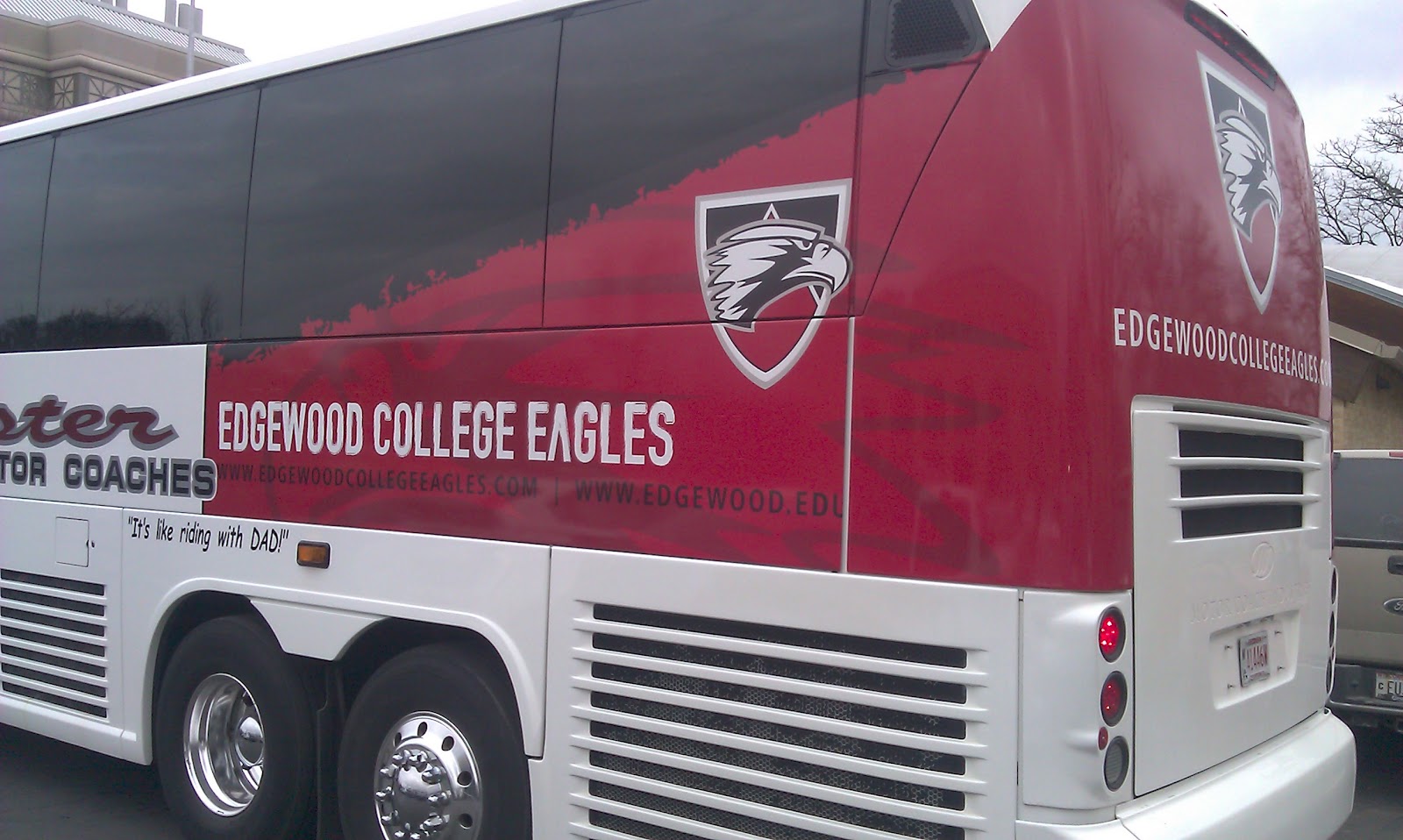 Edgewood College Eagles Blog: I'm on a bus!