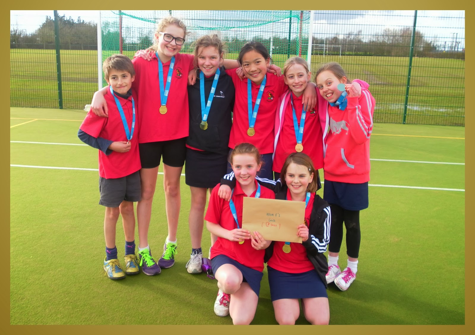 Earl Soham Community Primary School Blog: Hi-5 Netball GOLD!