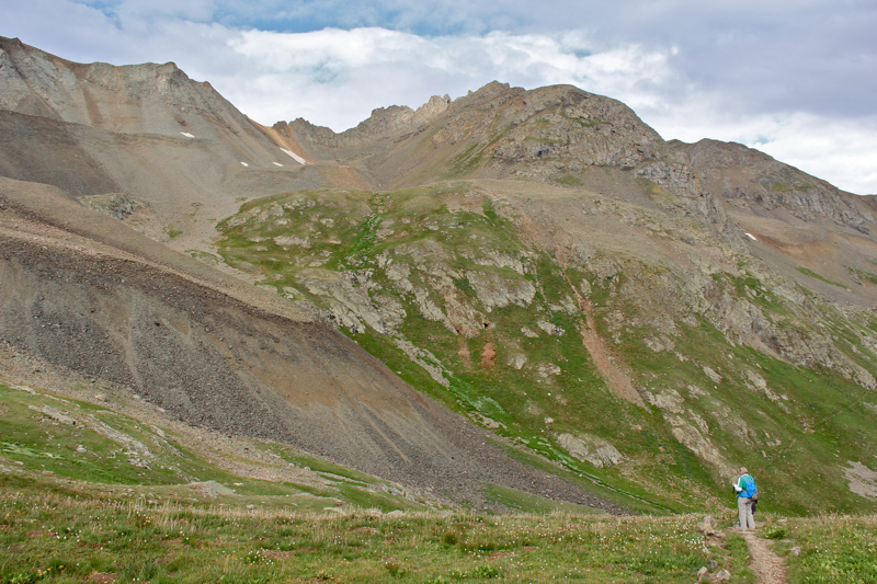 Colorado Lifestyle: Handies Peak from American Basin