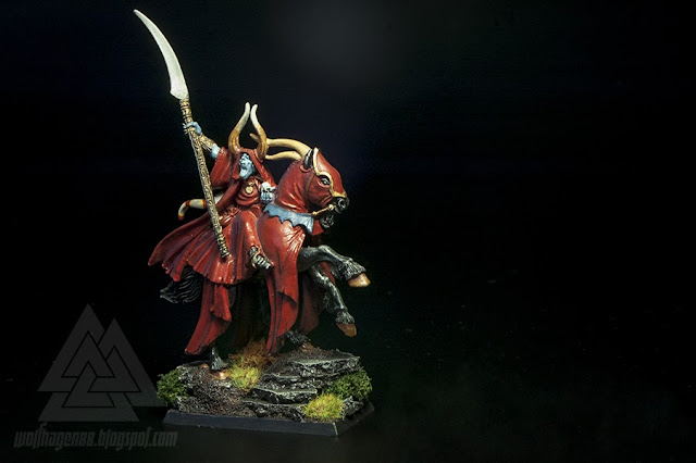 Wolfhagen: Chaos Sorcerer on Chaos Steed