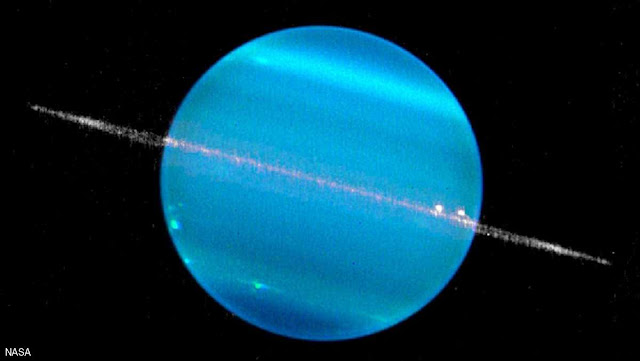 The icy planet is approaching Earth