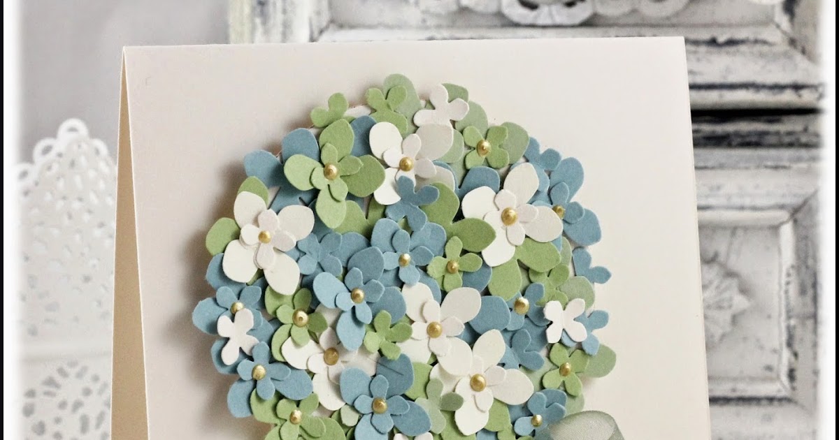The Card Concept #16 - Hydrangea Wedding | Colleen Dietrich Designs