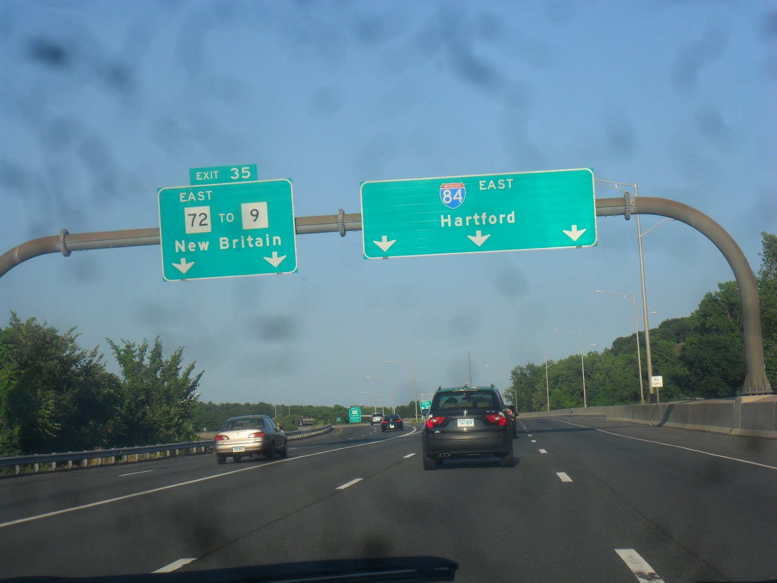 Luke's Signs: Interstate 84 - Connecticut (Hartford Vicinity)