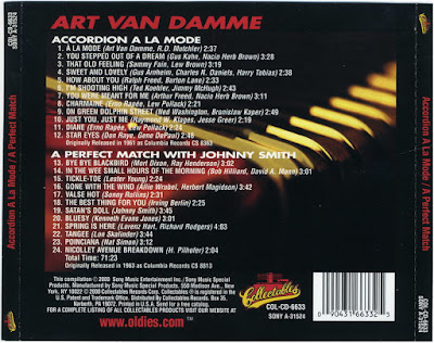 ENTRE MUSICA: ART VAN DAMME - Accordion A La Mode (1961) + A Perfect Match (1963)
