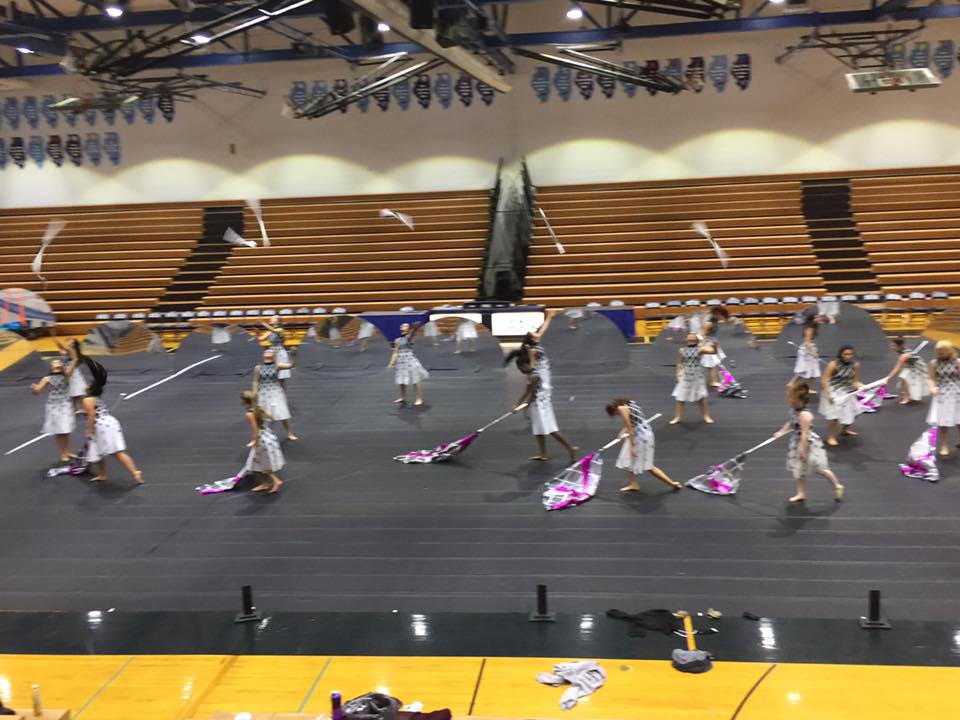 South High Fine Arts: DGS Winter Guard Starts Competitive Season with ...