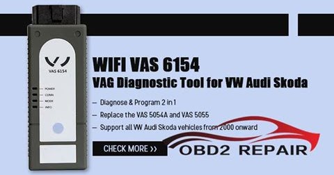 VAS 6154 2017 VAG Diagnostic Tool with V4.13 ODIS VW Replace VAS 5054A