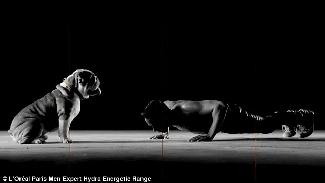 Lewis Hamilton shows off his sexy body for L