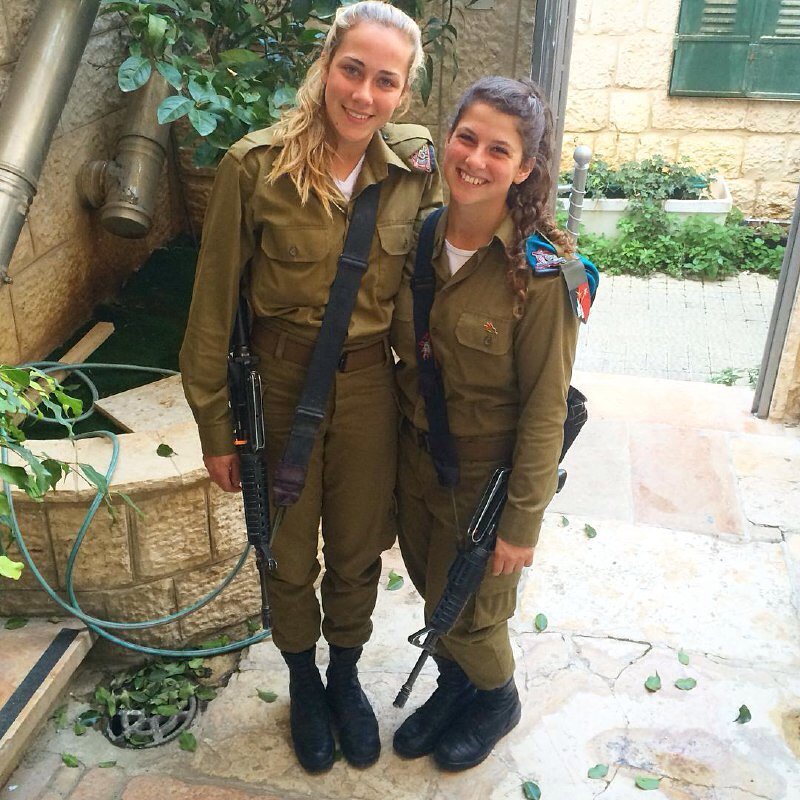Amazing WTF Facts: Beautiful women in Israel Defense Forces - IDF Army ...