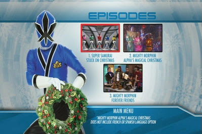Power Rangers Super Samurai: A Christmas Wish DVD Review - Outnumbered ...