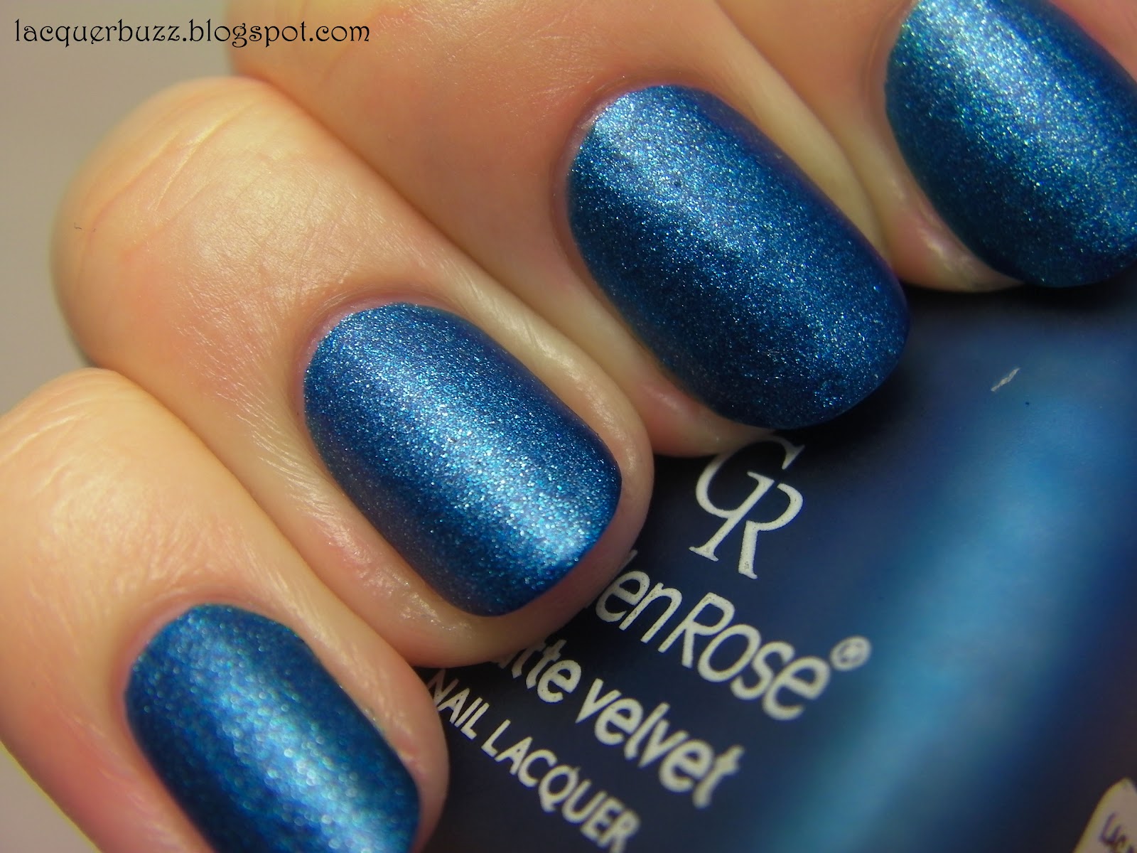Lacquer Buzz: Golden Rose matte velvet 103