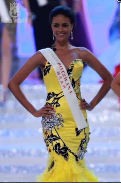 Matagi Mag Beauty Pageants: Emma Wareus - Miss World Botswana 2010