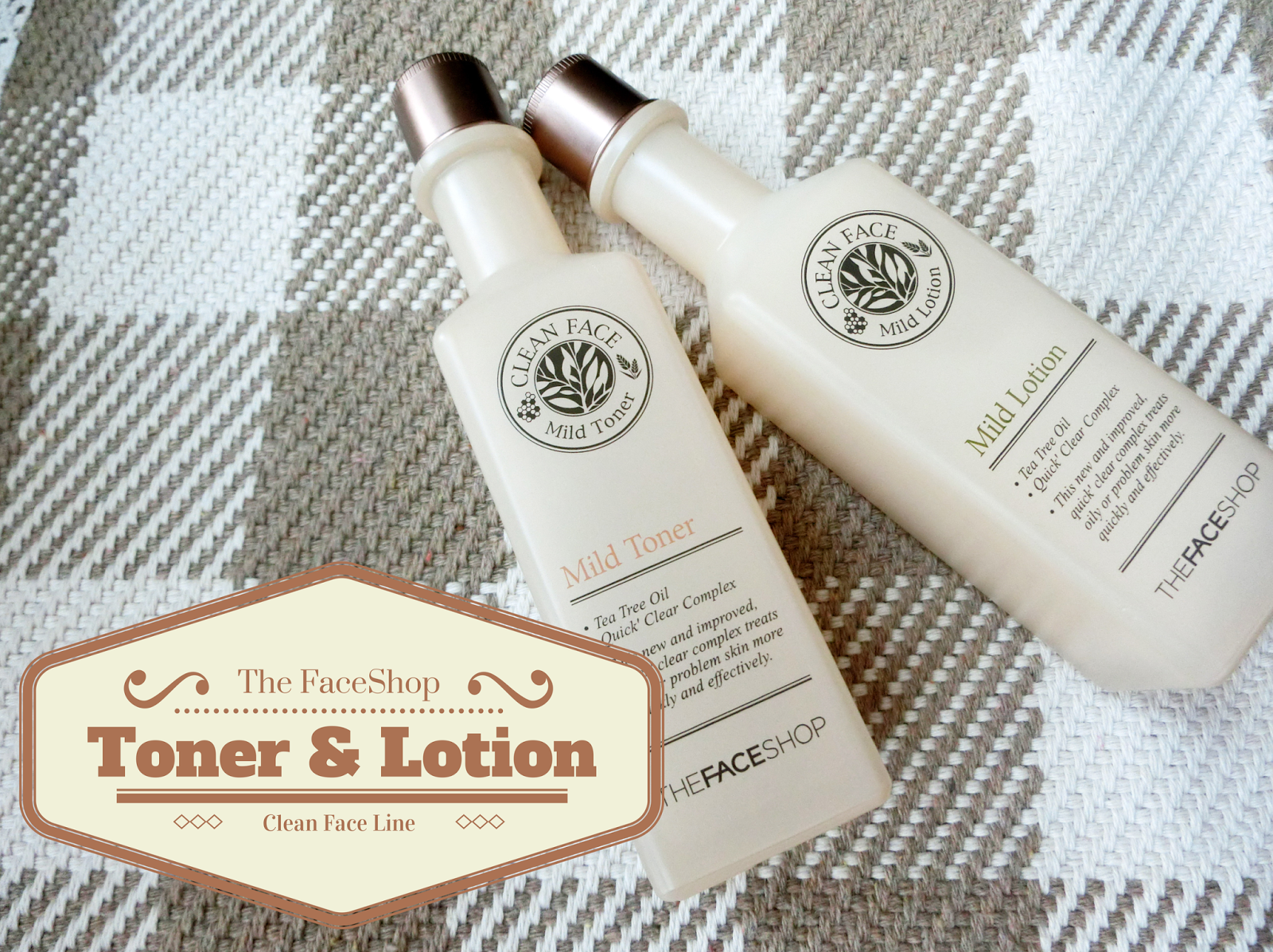 Beauty Product Review: The Face Shop - Clean Face Toner & Lotion - Hello ♥
