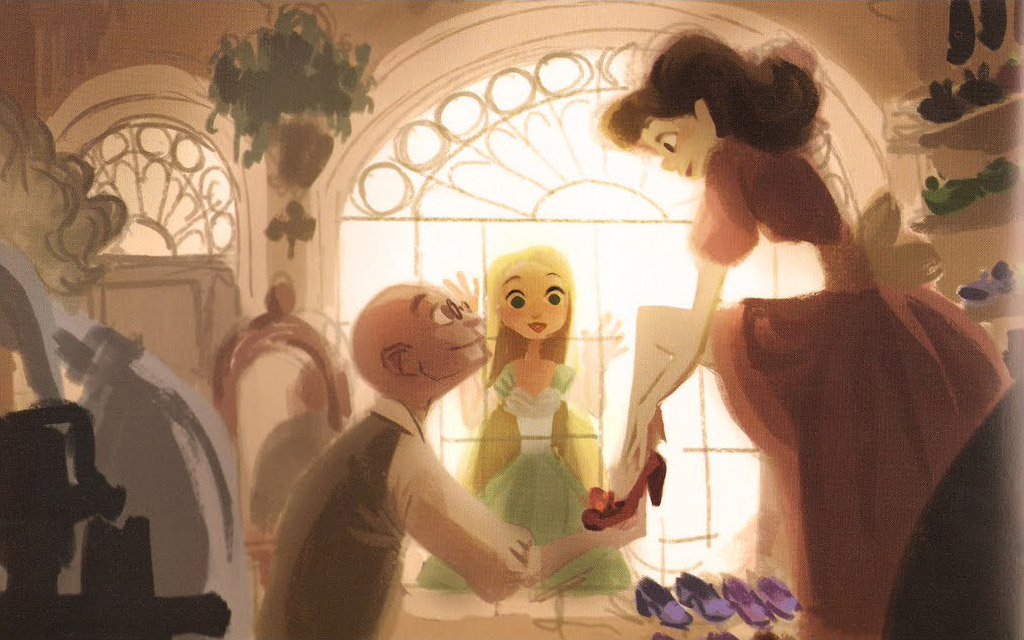 Living Lines Library: Tangled (2010) - Visual Development: Color Keys