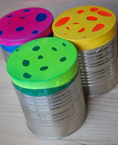 DIY Soup Can Drum | Munchkins and Mayhem