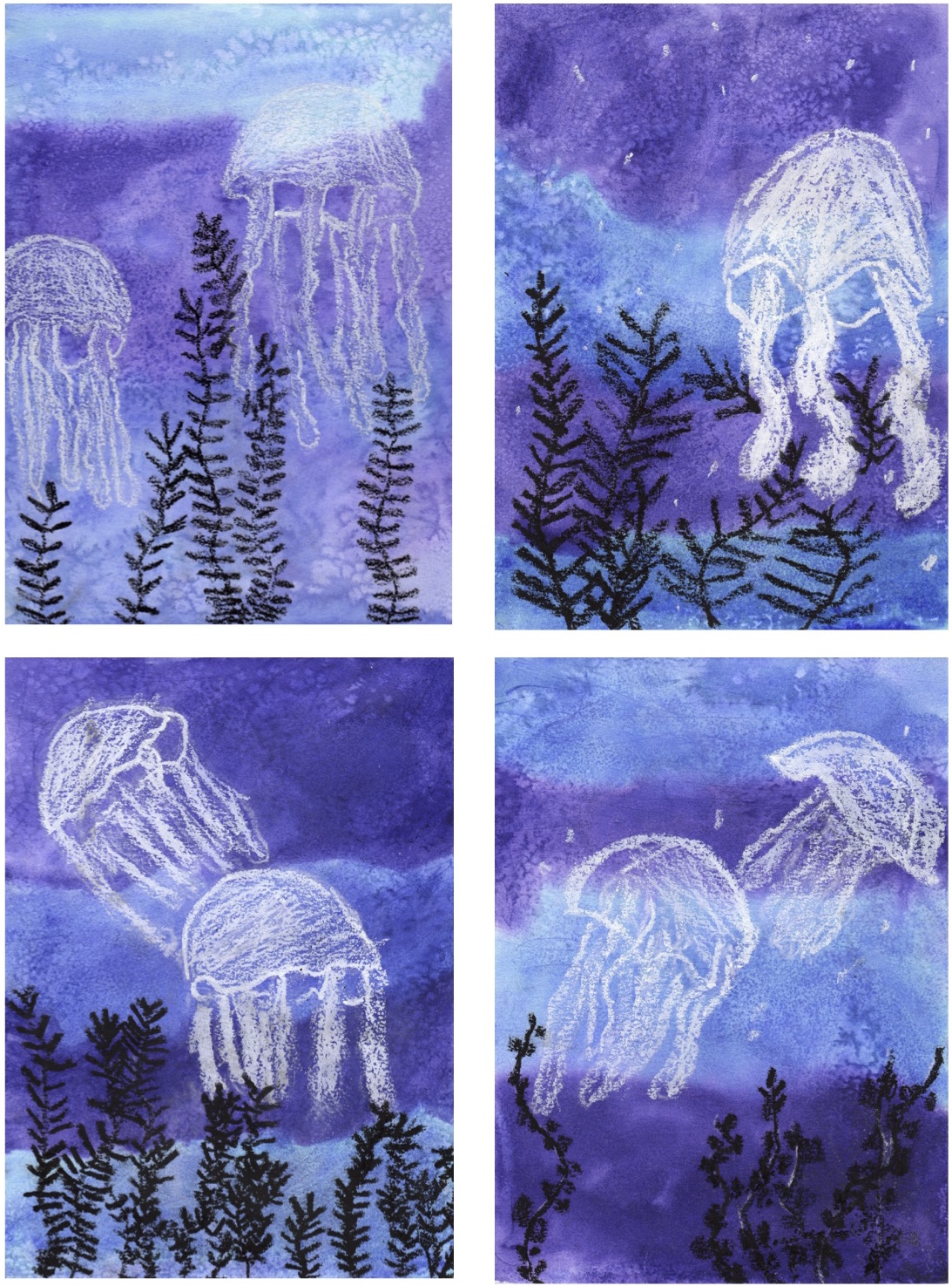 The Rolling Artroom: Jellyfish (1st-3rd Grade)