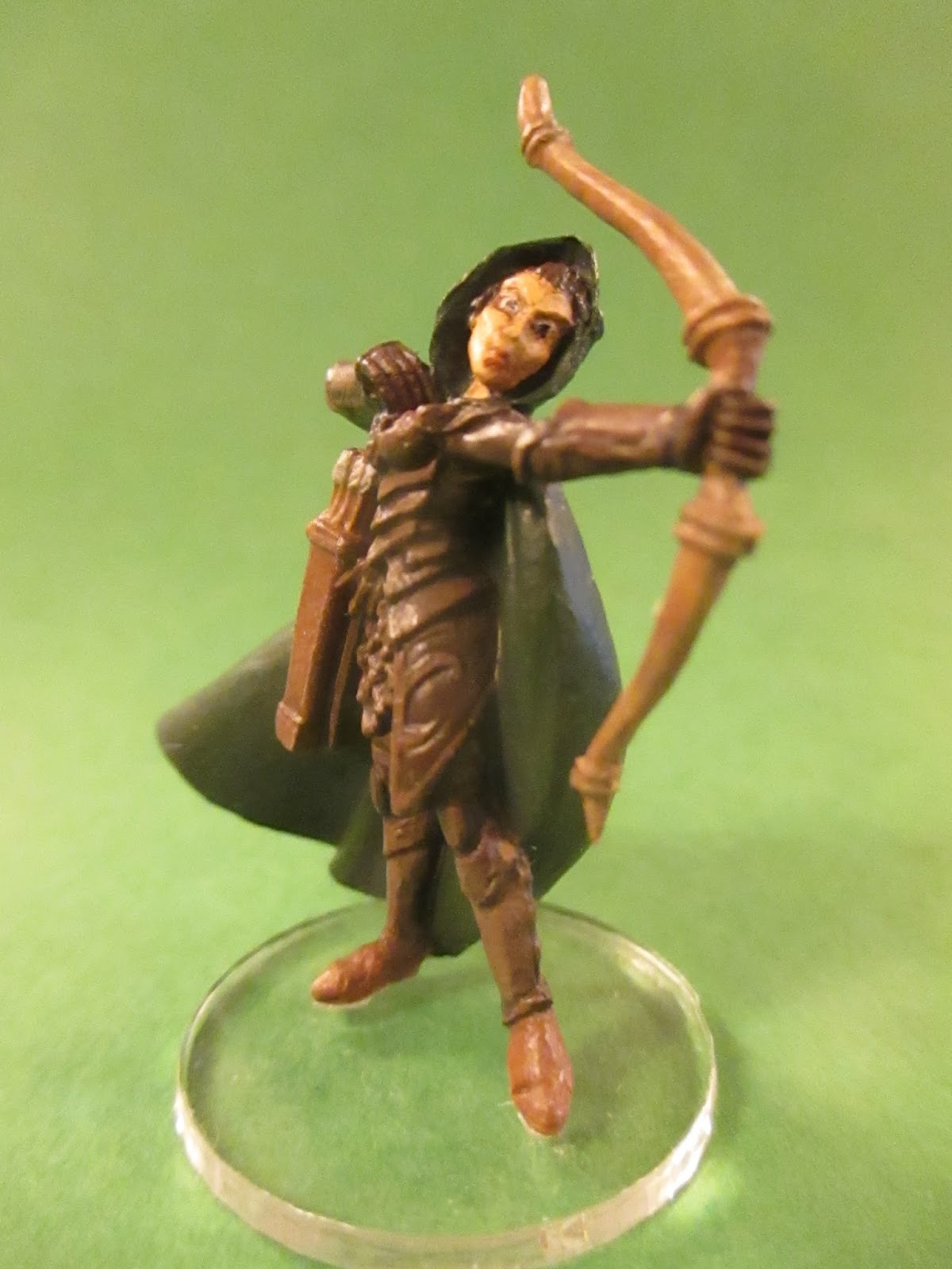 The Miniatures Man: Female elf archer from Reaper and female half-orc ...