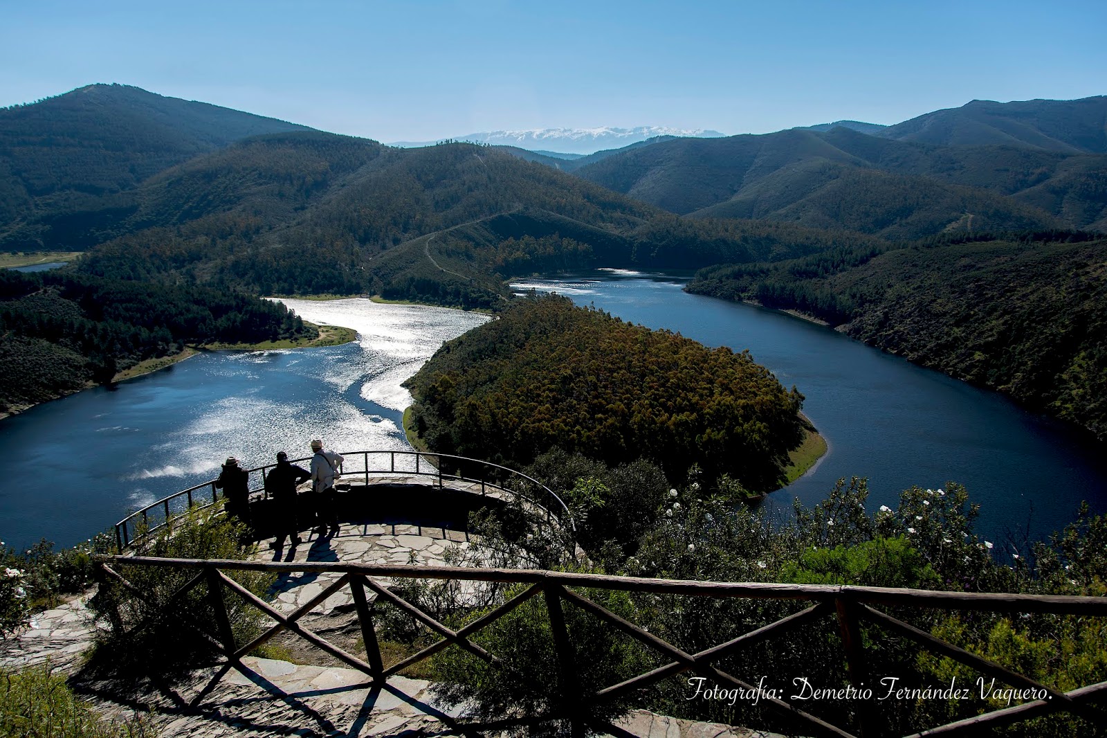 6 fotografías del meandro El Melero en Las Hurdes (Cáceres ...