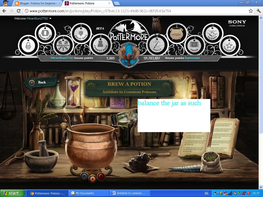 Potions for beginners: Sleeping draught