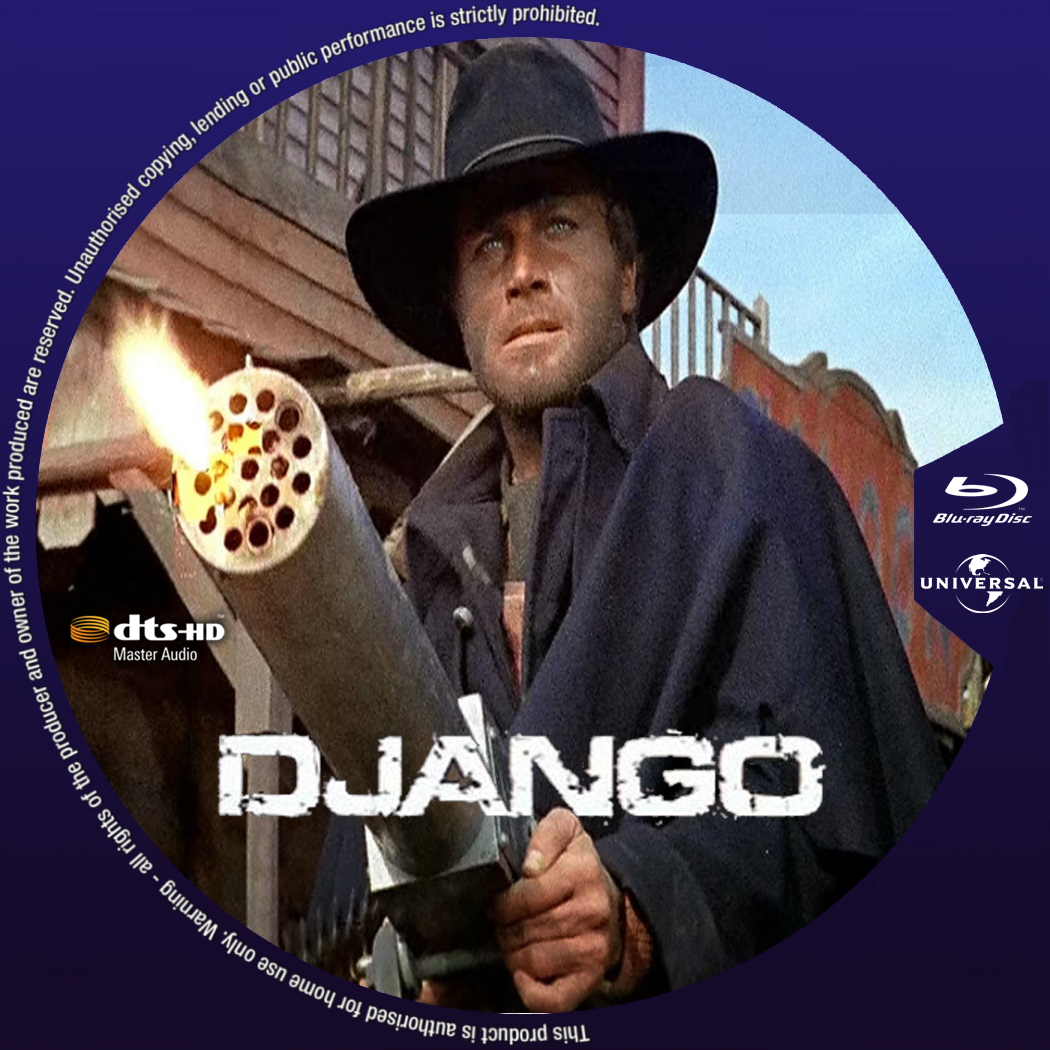 CAPAS DVD-R GRATIS: Django (1966) - Blu Ray