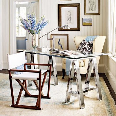 Fresh and Fancy: Home Office Inspiration