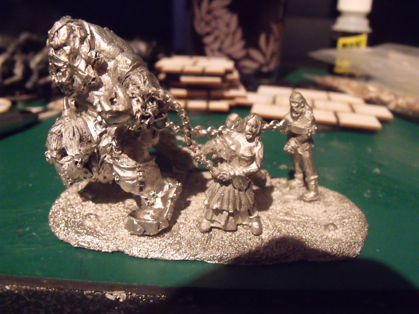 Limited Edition Warhammer models: wahammer staff gift - Assembling ogre ...