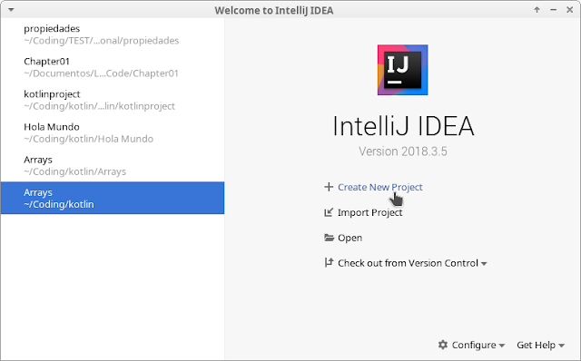 Primer proyecto con IntelliJ IDEA