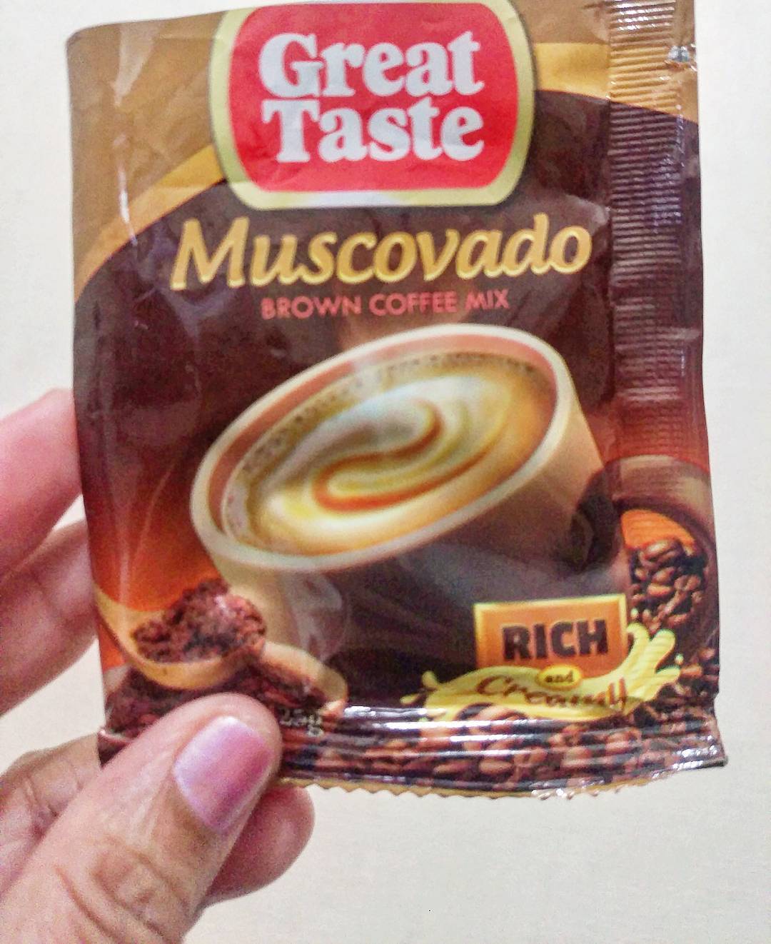 Purple Plum Fairy: Great Coffee comes in Great Taste Muscovado Brown ...