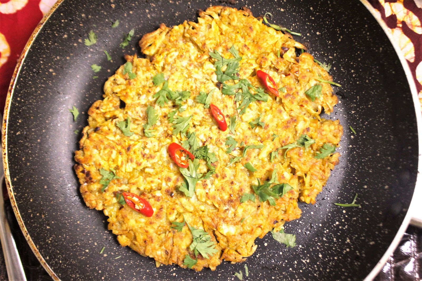 Bethica's Kitchen Flavours: Raw Banana Hash Brown - Indian Style