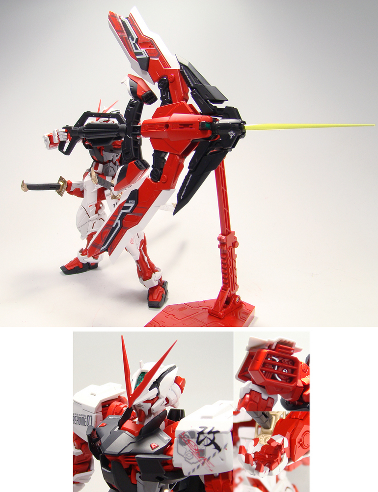 Painted Build: MG 1/100 Gundam Astray Red Frame Kai