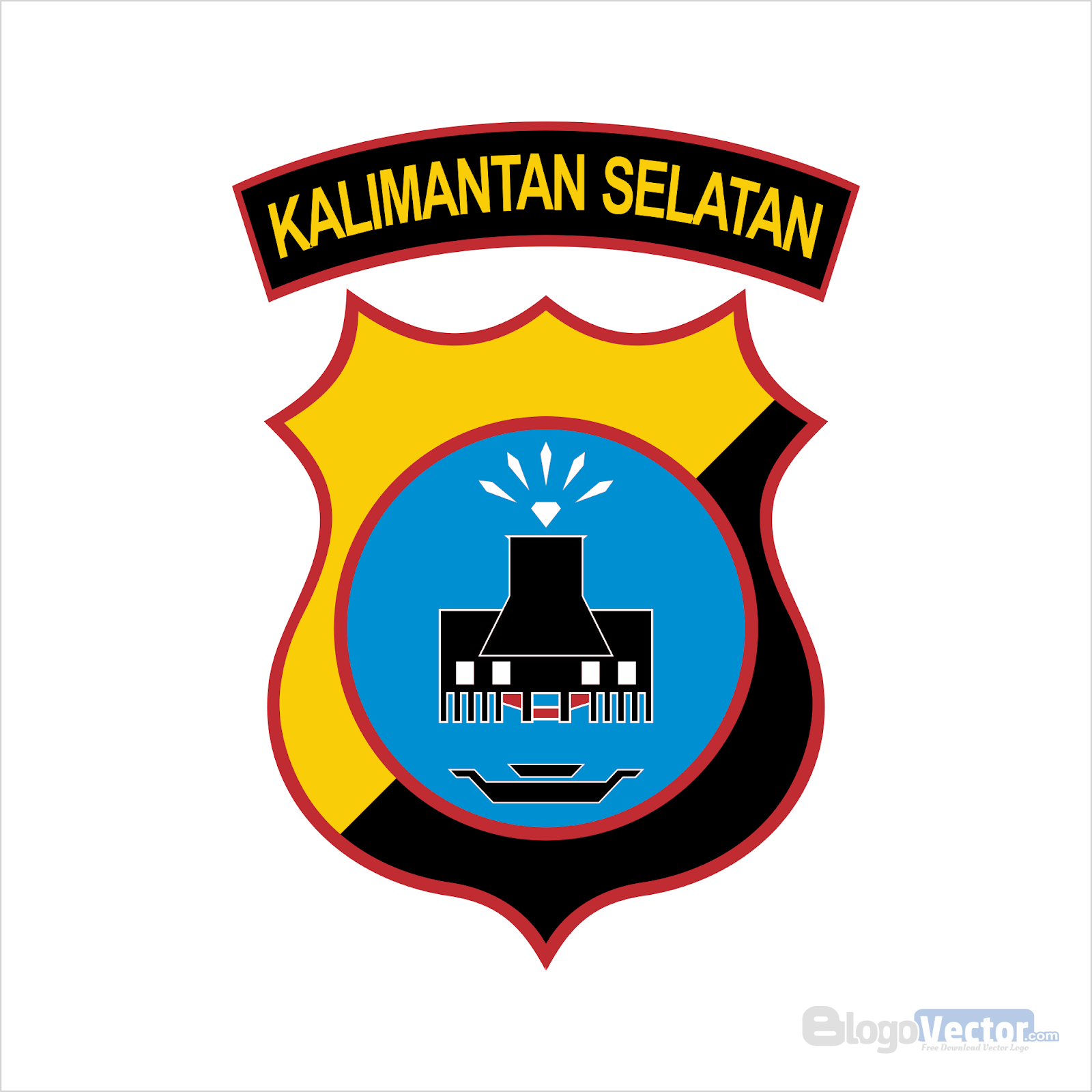 Polda Kalimantan Selatan Logo vector (.cdr) - BlogoVector