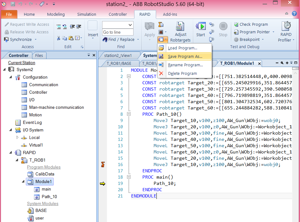 A Guide for ABB RobotStudio: A Guide for ABB RobotStudio