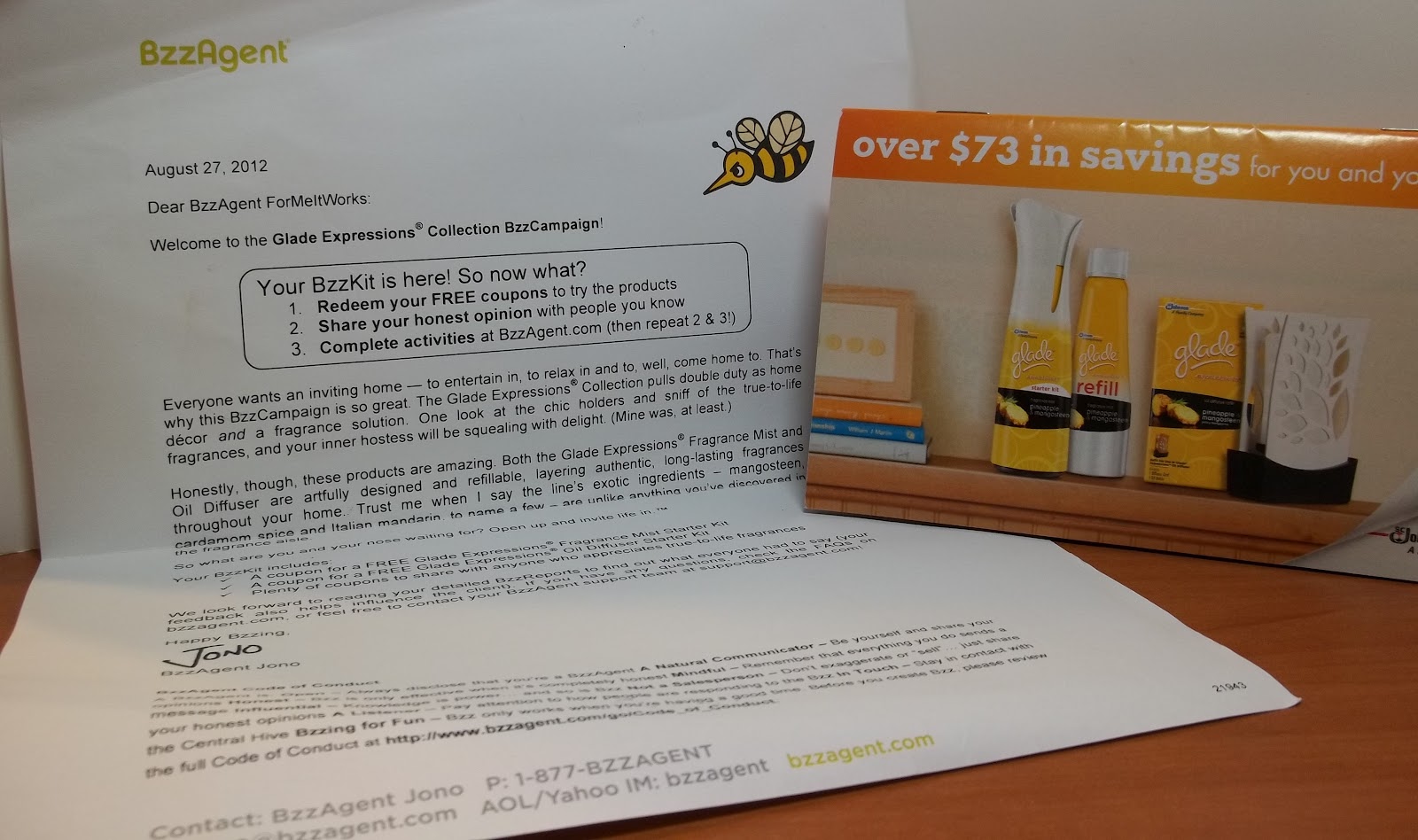 BZZAGENT REVIEW: GLADE EXPRESSIONS® COLLECTION - Shades of Beauty, Inc.