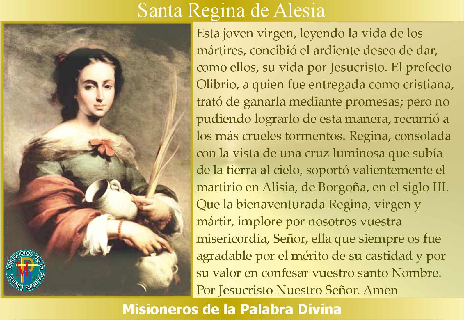 Un Padrenuestro, Un Avemaría y Un Gloria por el Papa: SANTORAL - SANTA ...