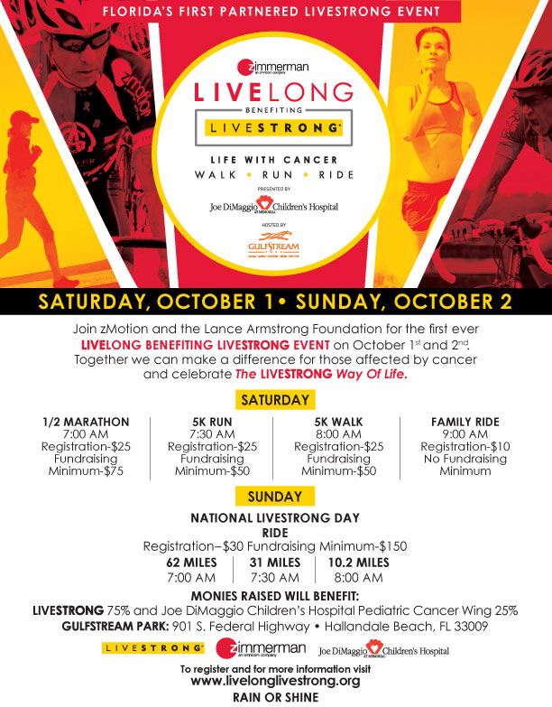 Livelong Benefiting Livestrong | Miami Bike Scene