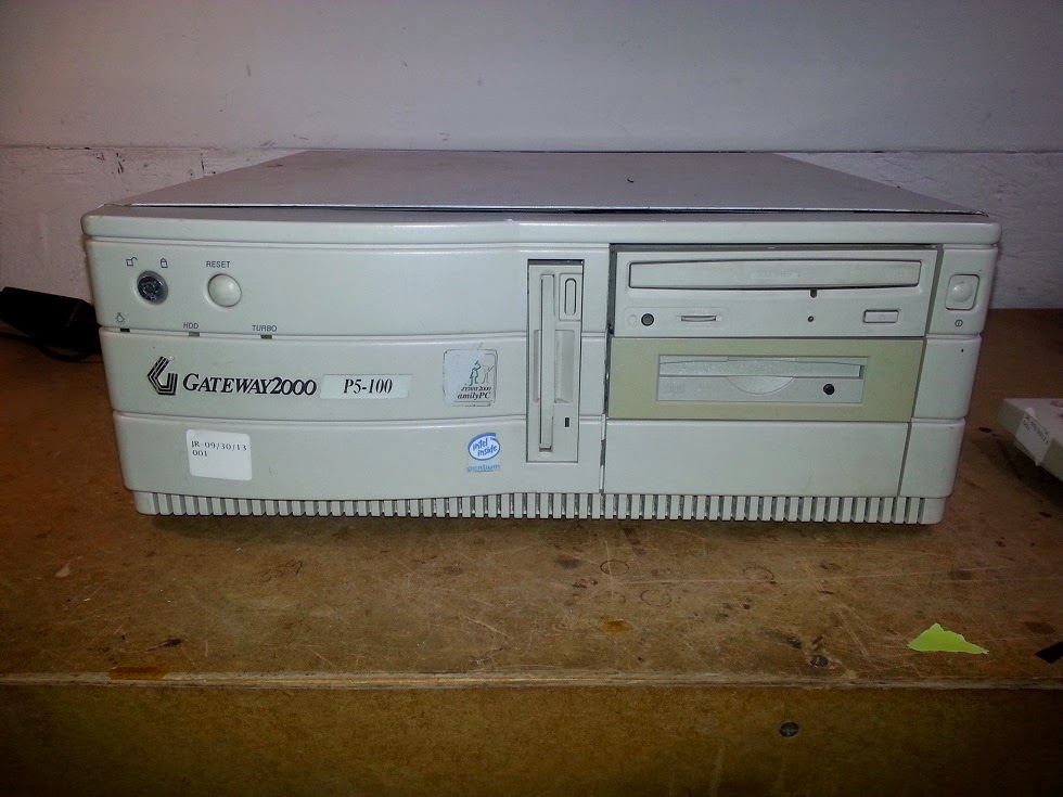 Vintage Computing: Gateway 2000 P5-100