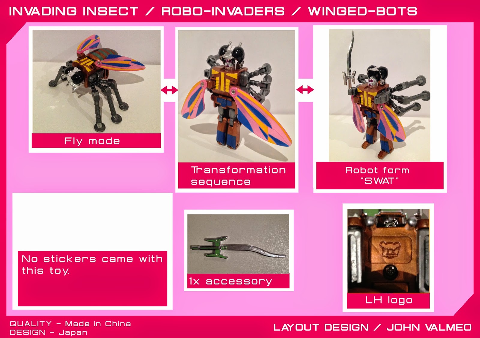 ROBO-SYNERGY: INVADING INSECT / ROBO-INVADERS / WINGED-BOTS