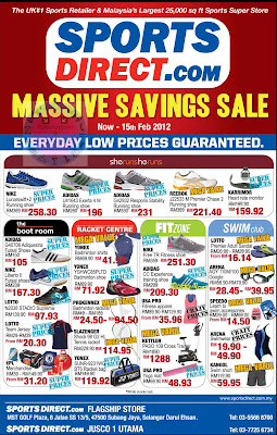 Sports Direct Massive saving Sale Till 15 FEB 2012 - Trailsshoppers ...