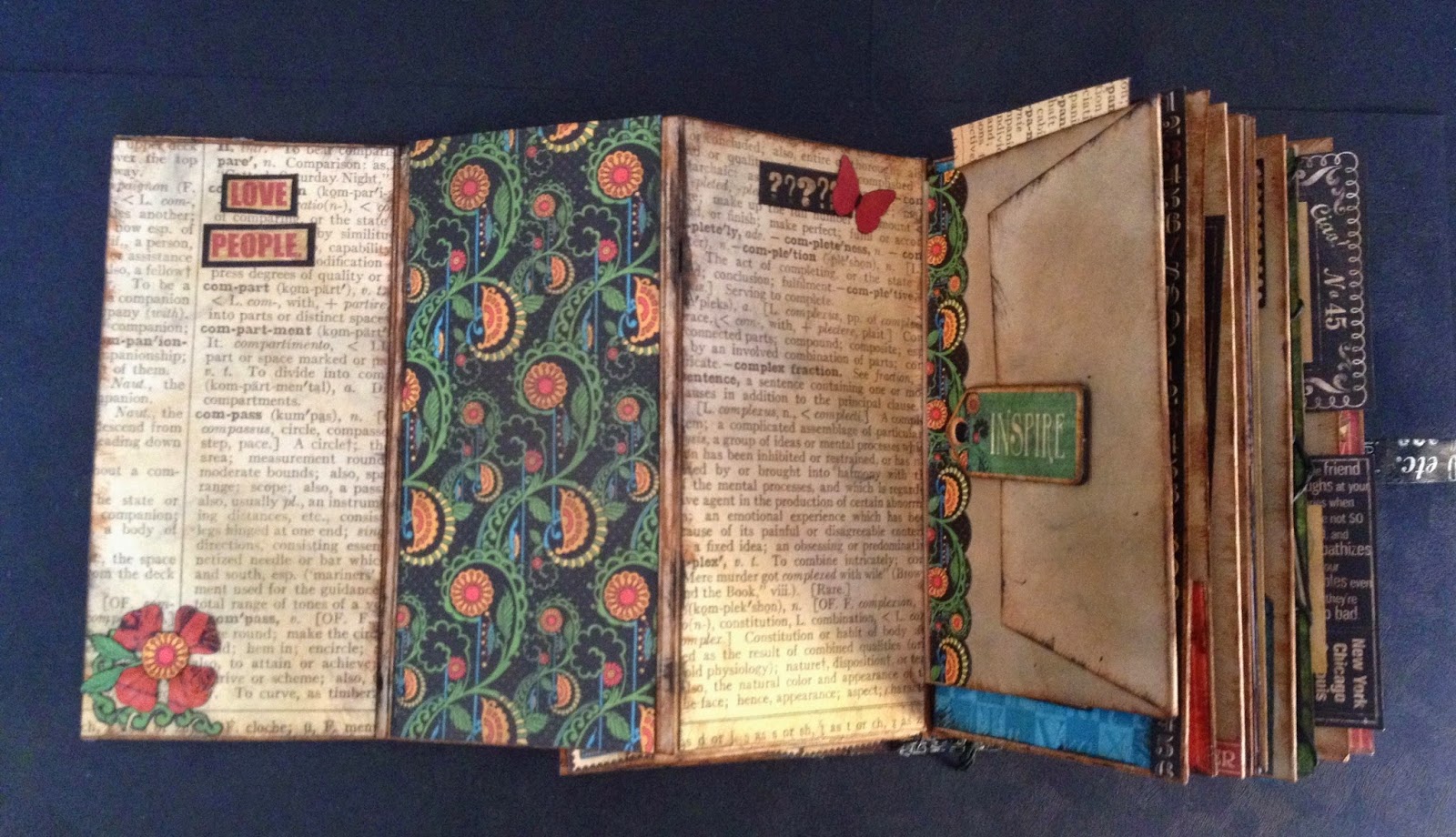 Graphic 45 Typography Junk Journal | annes papercreations | Bloglovin’