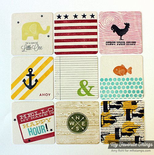 Ink About Me: MFT Creative Challenge - Hybrid Ink Drink Coasters