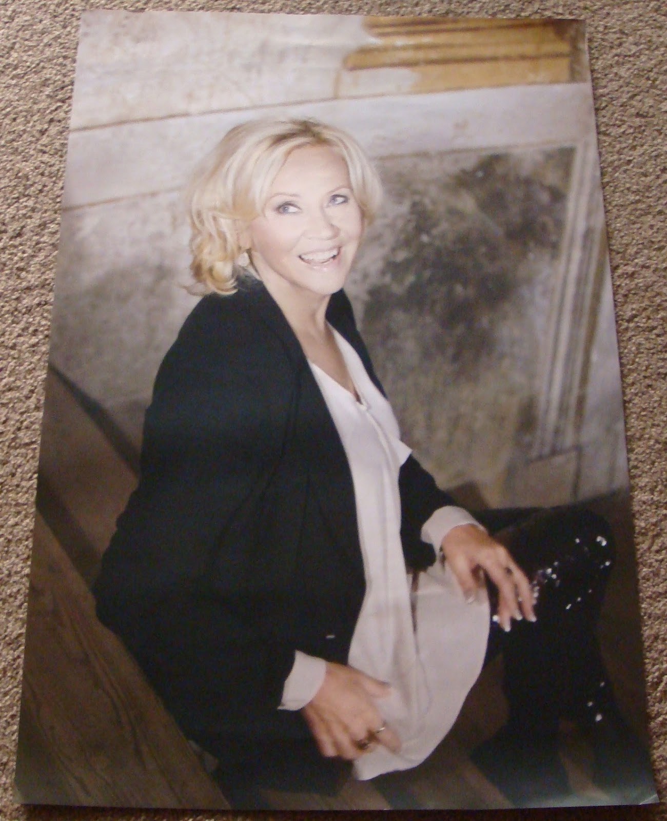 ABBAFanatic: New ABBA Collection Item - Agnetha Poster