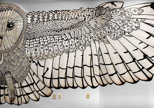 My Owl Barn: Three Stunning Owl Murals at Hootsuite